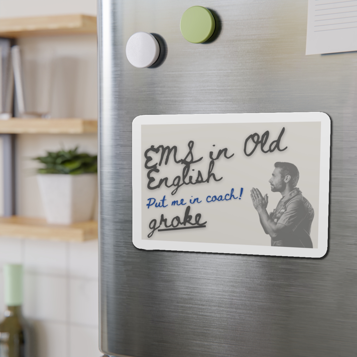 Groke in EMS Magnet - In Old English